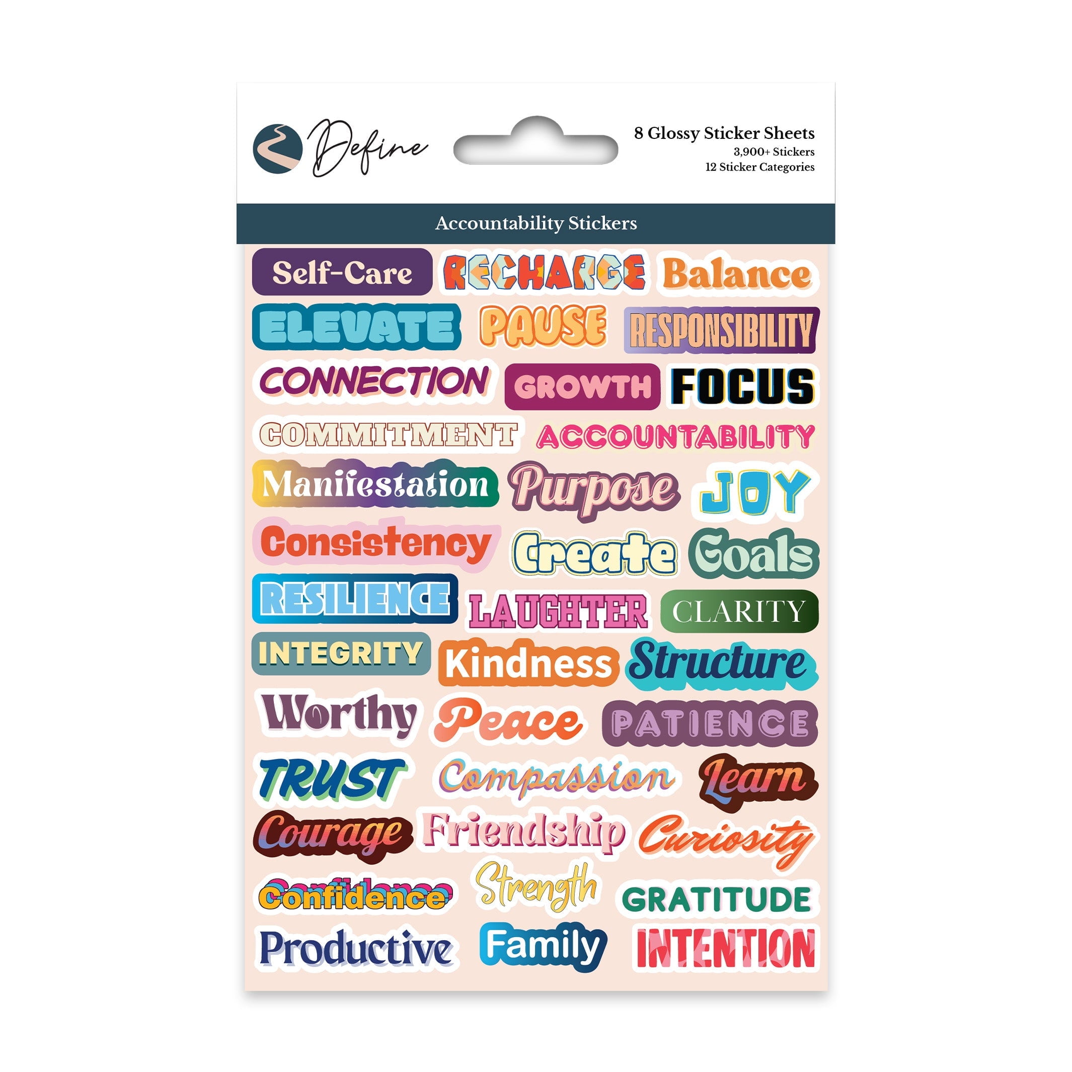 Accountability Stickers size: Small - Walmart.com