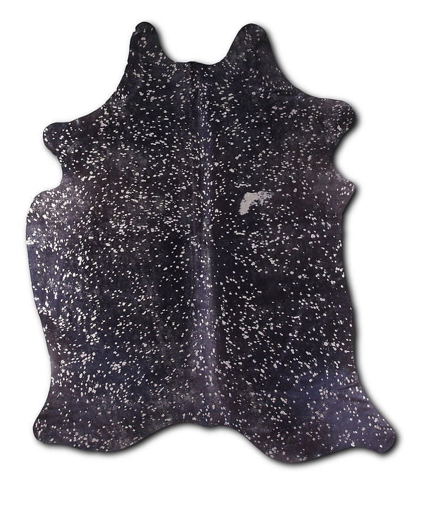 Accountable cowhide rugs for sale GOLD METALLIC ON BLACK rug - Walmart.com