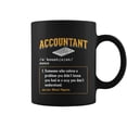 Accountant Definition Office Humor Accounting Graphic Design - Walmart.com