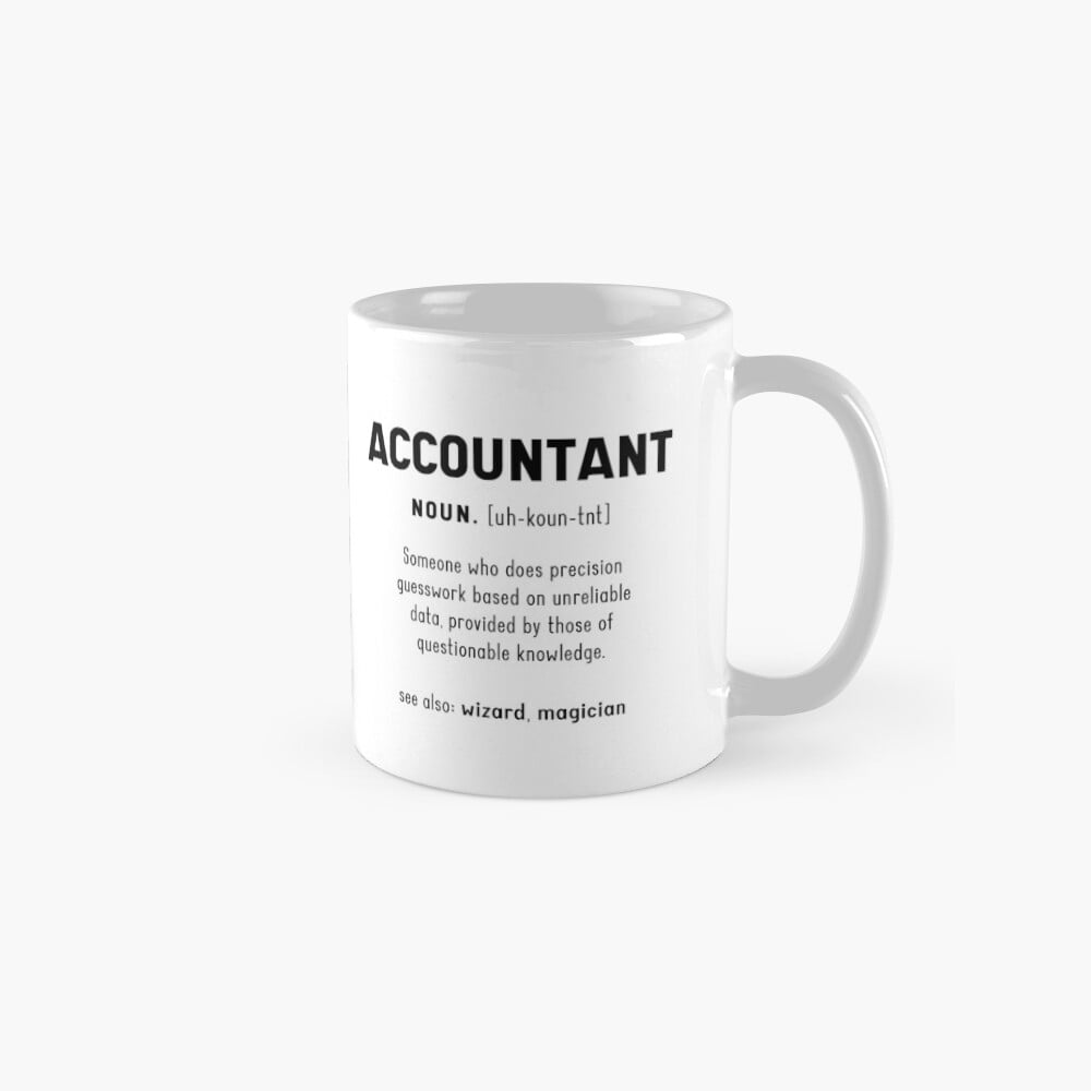 Accountant Definition Wizard, Magician - Accountant Cool Job Gift ...