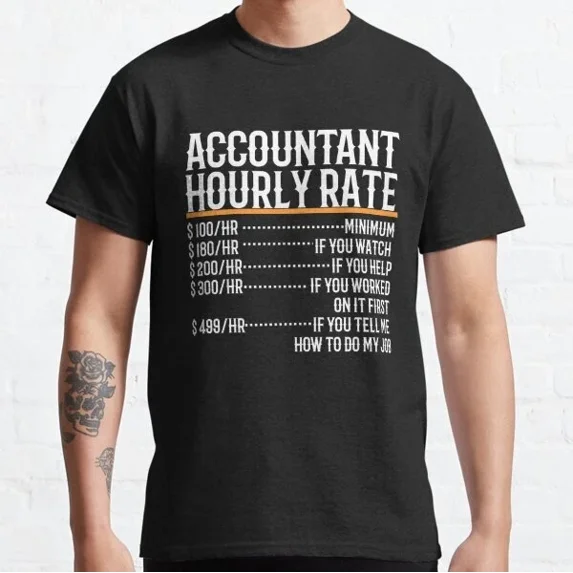 Accountant Hourly Rate Classic Accounting Gift Made In Usa - Walmart.com