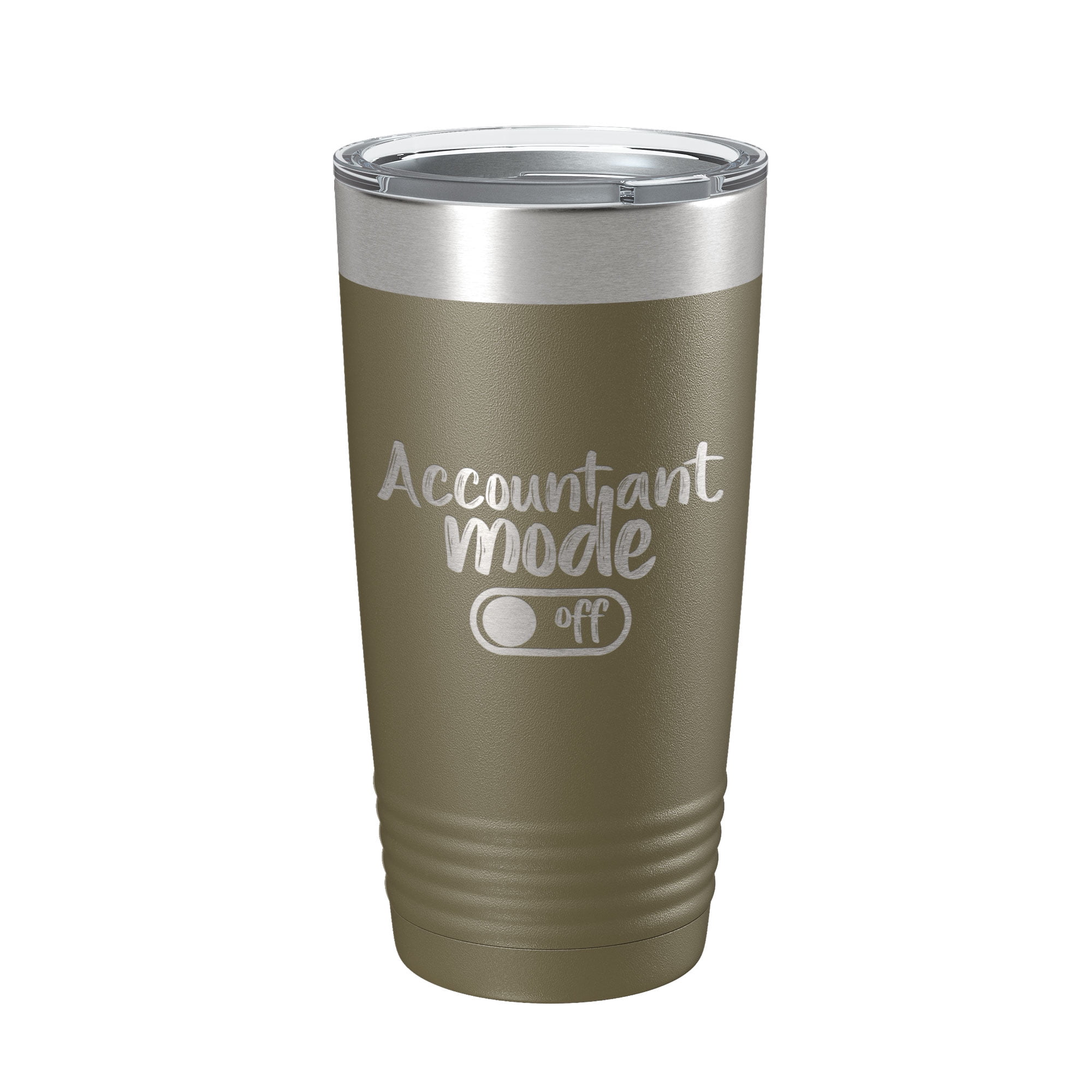Accountant Mode Off Tumbler Travel Mug Insulated Laser Engraved CPA ...