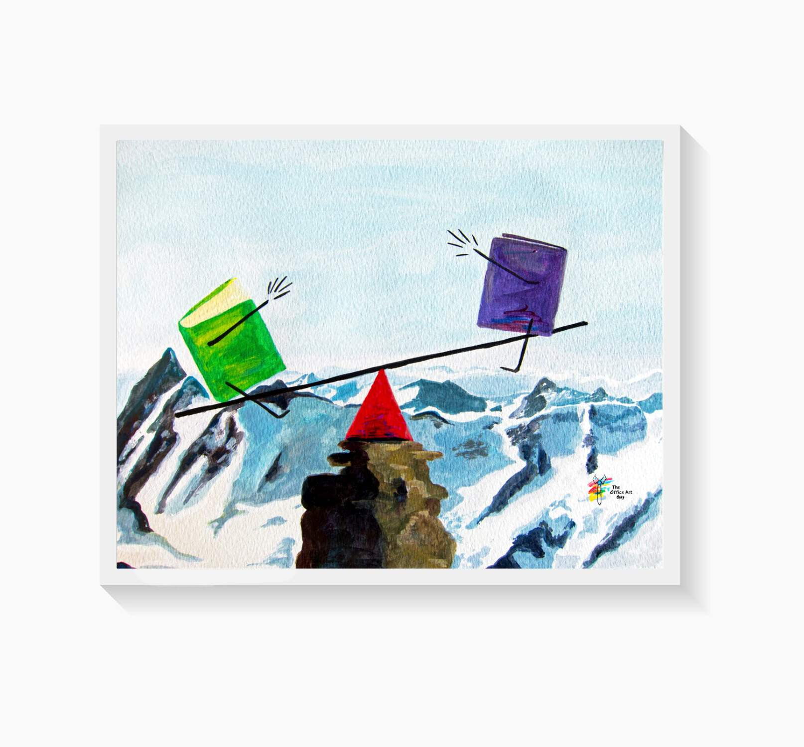 Accountant Office Wall Art Balance the Books 12x16 - Walmart.com