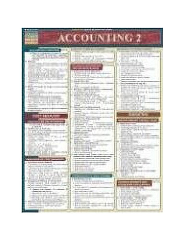 Pre-Owned Accounting 2 (Quickstudy Reference Guides - Academic ...