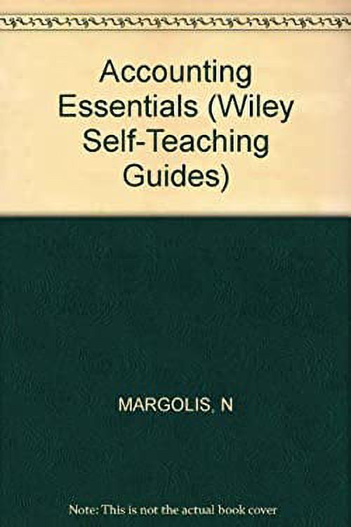 Pre-Owned Accounting Essentials 9780471568674 - Walmart.com
