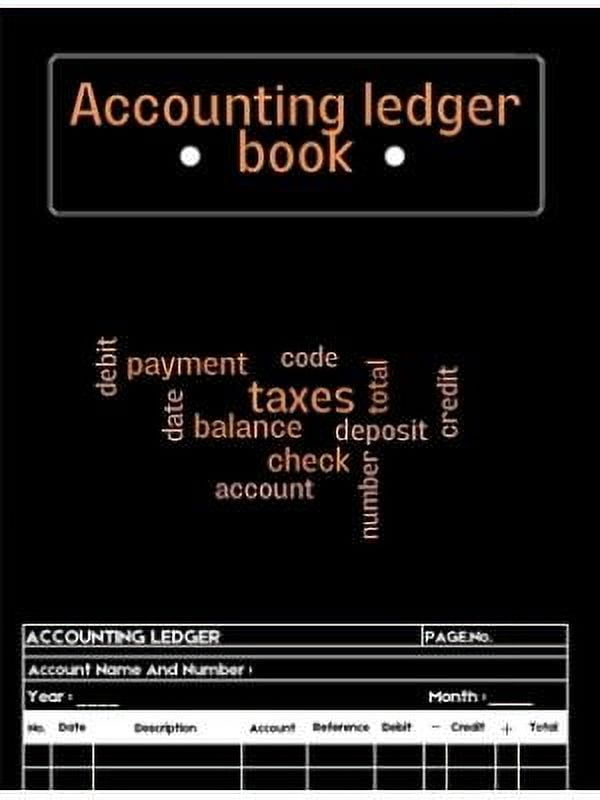 Accounting Ledger Book: A Complete Expense Tracker Notebook, Expense ...