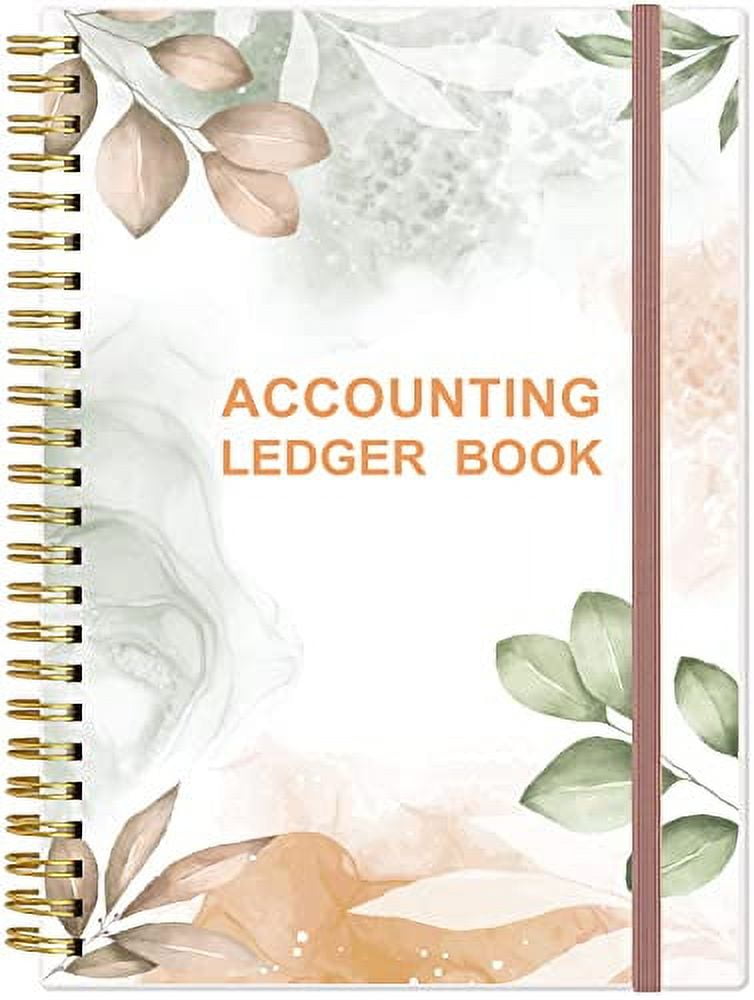 Accounting Ledger Book - A5 Accounting Log Journal for Small Businesses ...