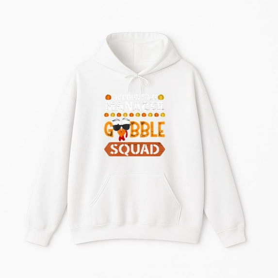 Accounting Manager Gobble Squad Turkey Thanksgiving Fun Office Party ...