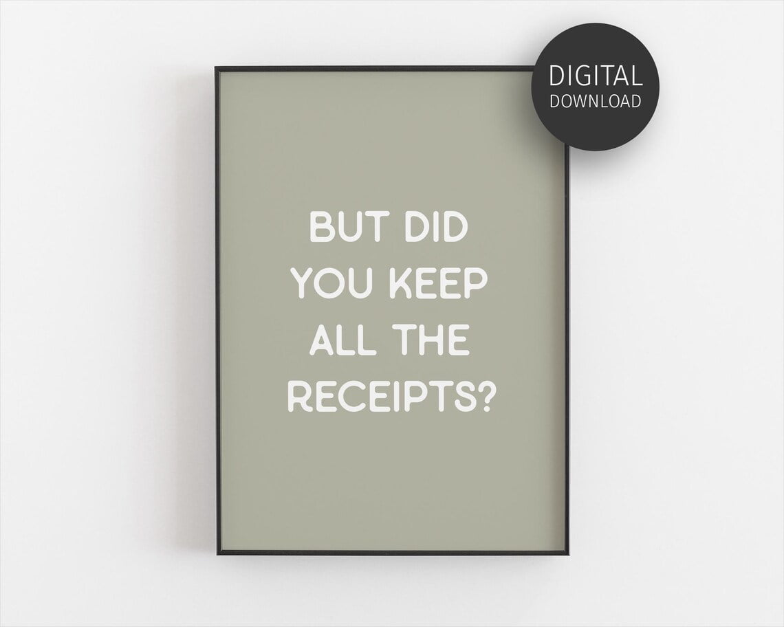 Accounting Office Poster, Wall Art For Tax Accountant, Cpa Decor, Sage ...