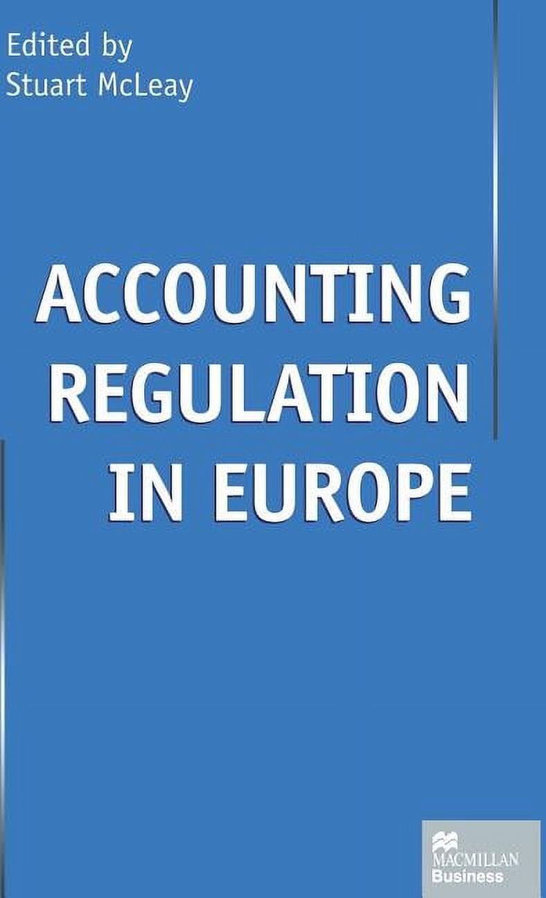Accounting Regulation in Europe, (Hardcover) - Walmart Business Supplies