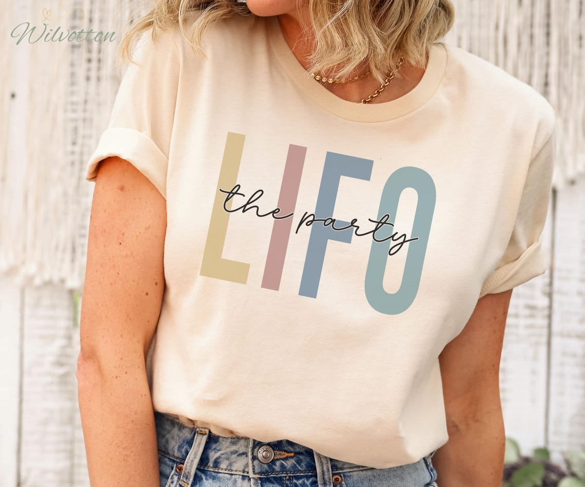 Accounting Shirt, Lifo The Party For Accountant, Unisex Tax Season ...