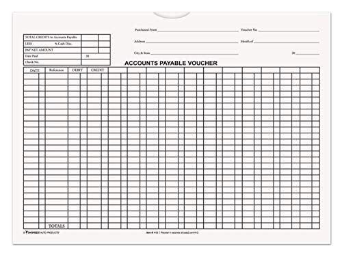 Accounts Payable Voucher Envelopes (Form #DSA-540) (Several Colors ...