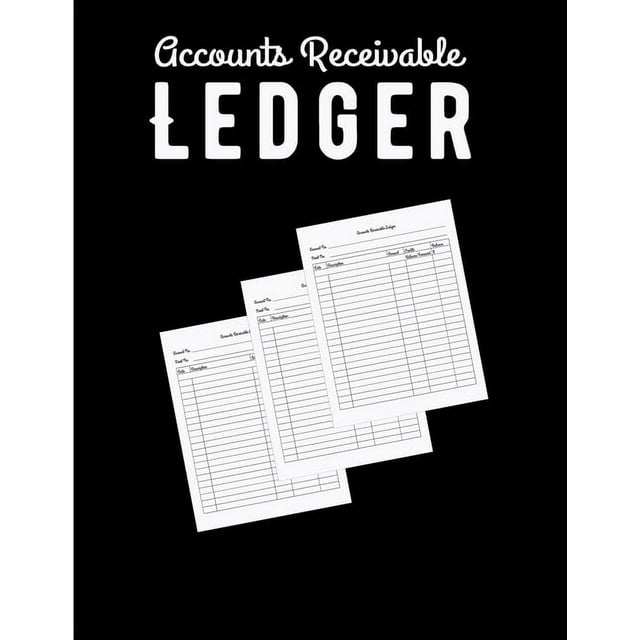Accounts Receivable Ledger : Accounting Book Sheets Simple Layout to ...
