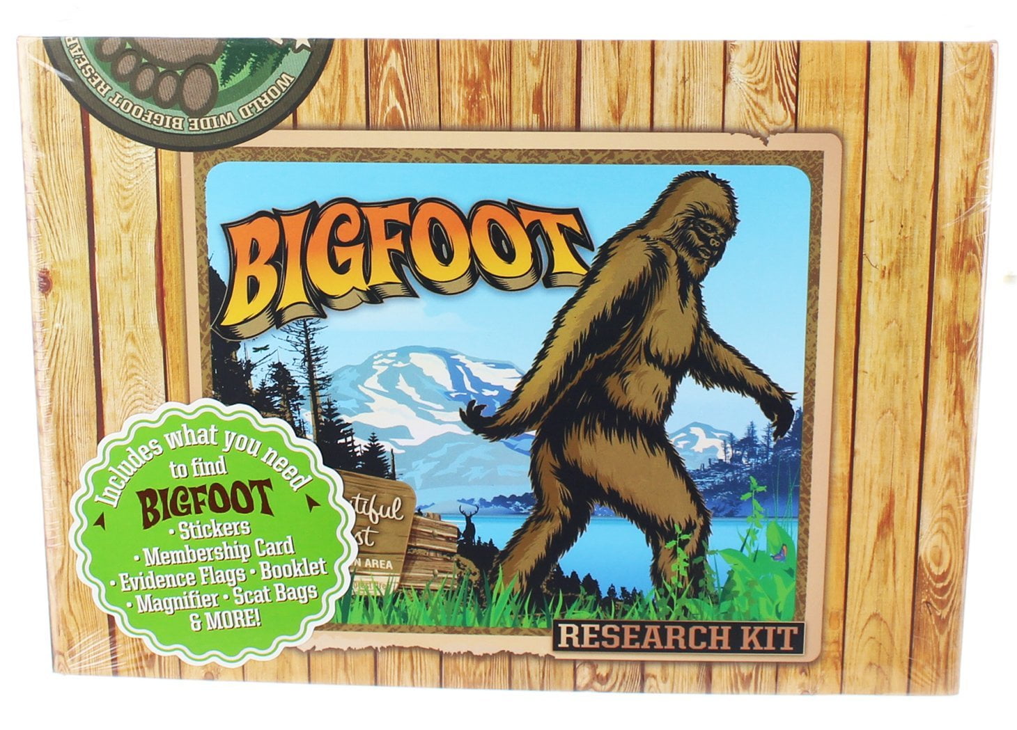 Accoutrements Bigfoot Research Kit: Complete Sasquatch Searcher's Kit ...
