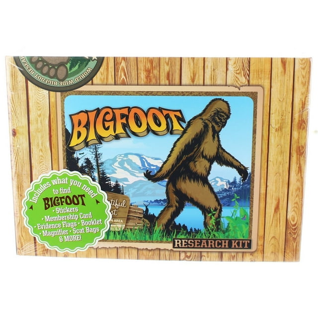Accoutrements Bigfoot Research Kit: Complete Sasquatch Searcher's Kit ...