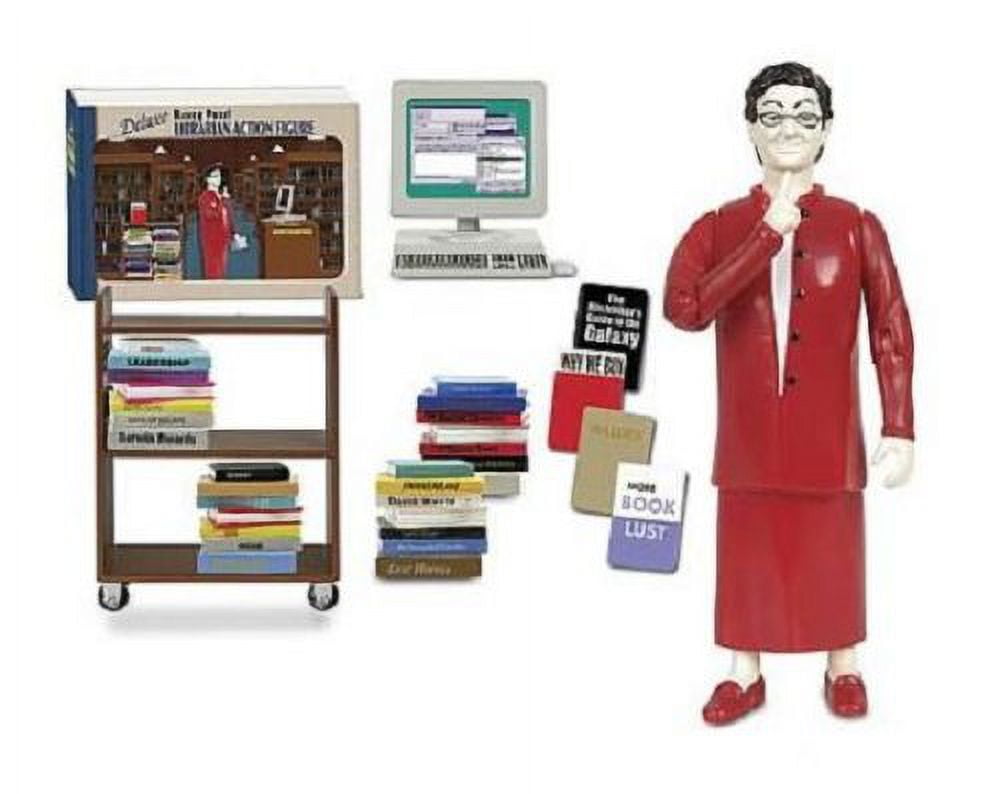 Accoutrements Deluxe Librarian Action Figure - Walmart.com
