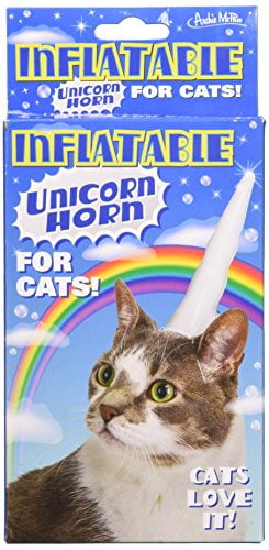Accoutrements Inflatable Unicorn Horn for Cats - Walmart.com