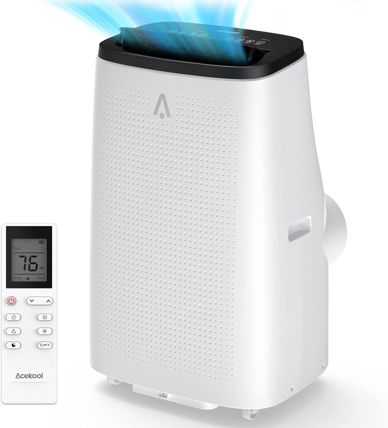 Accreate 15000 BTU Portable Air Conditioner Cool Up to 850 Sq.Ft ...
