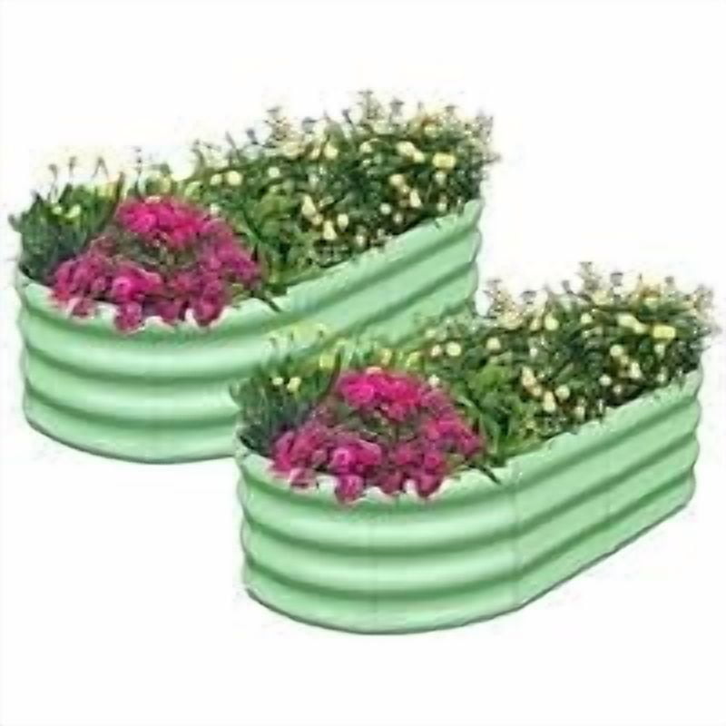 Accreate 2 Pcs Raised Garden Beds Outdoor, Outdoor Deep Planter Box Kit ...