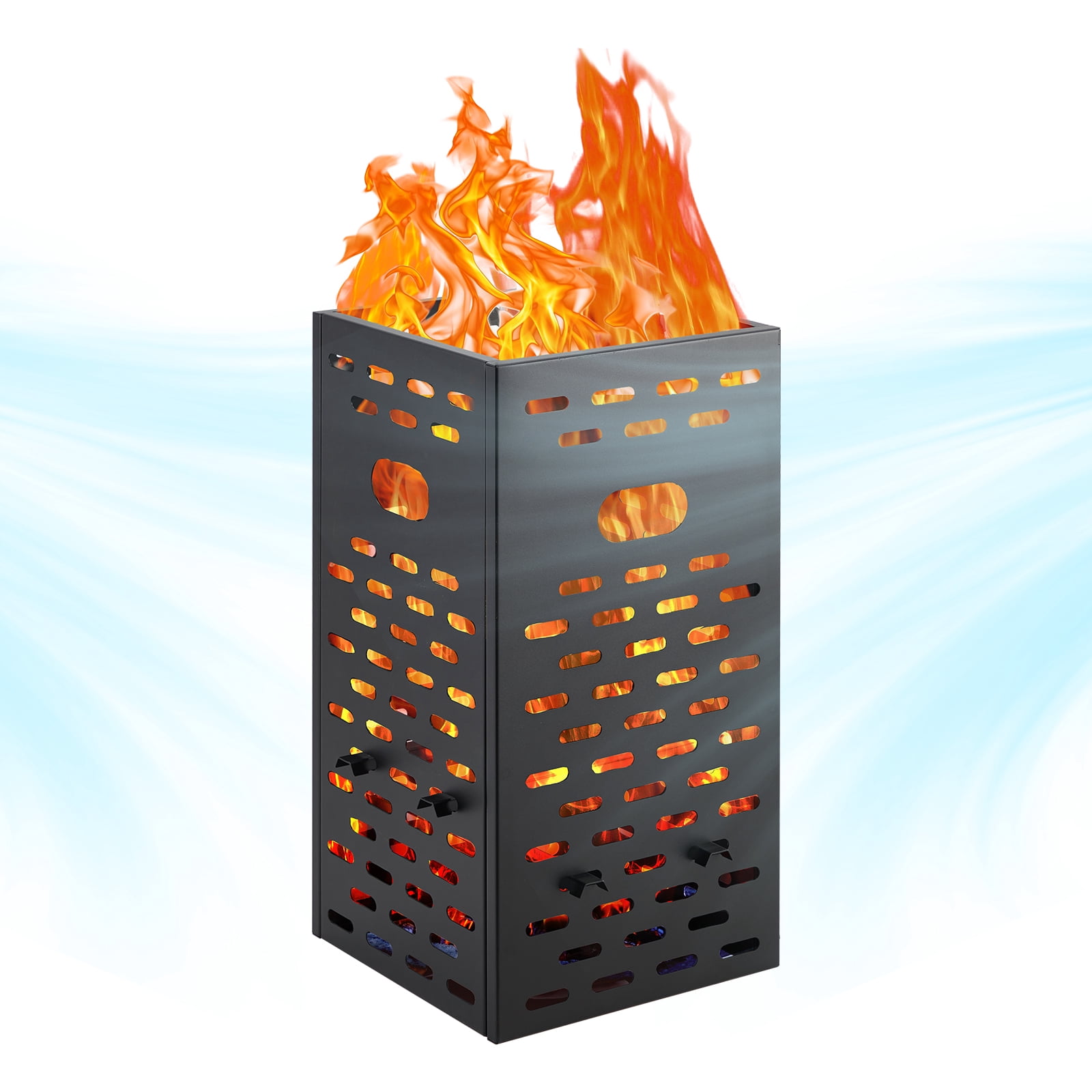 Accreate 63 Gallon Burn Barrel - Barrel Burning Cage for Wood Paper ...