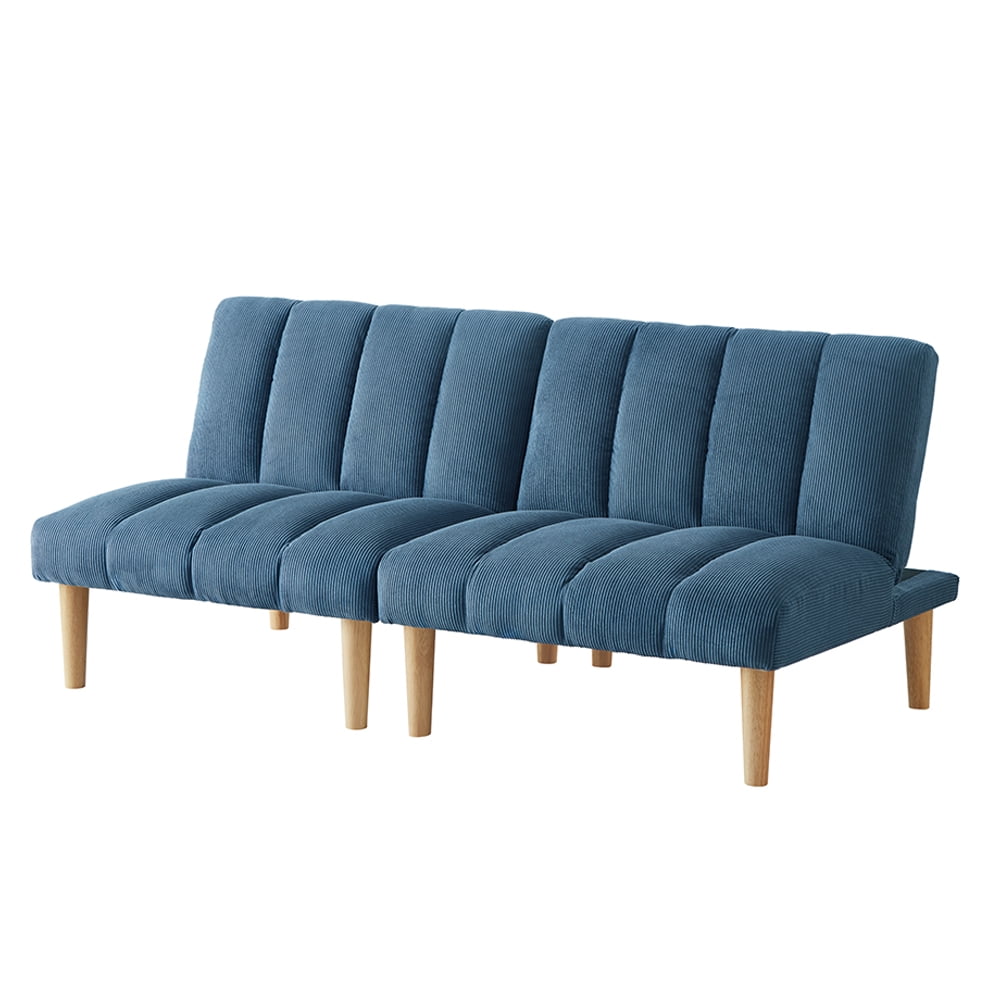 Accreate Convertible Sofa Bed, Modern Folding Futon, Three Backrest ...