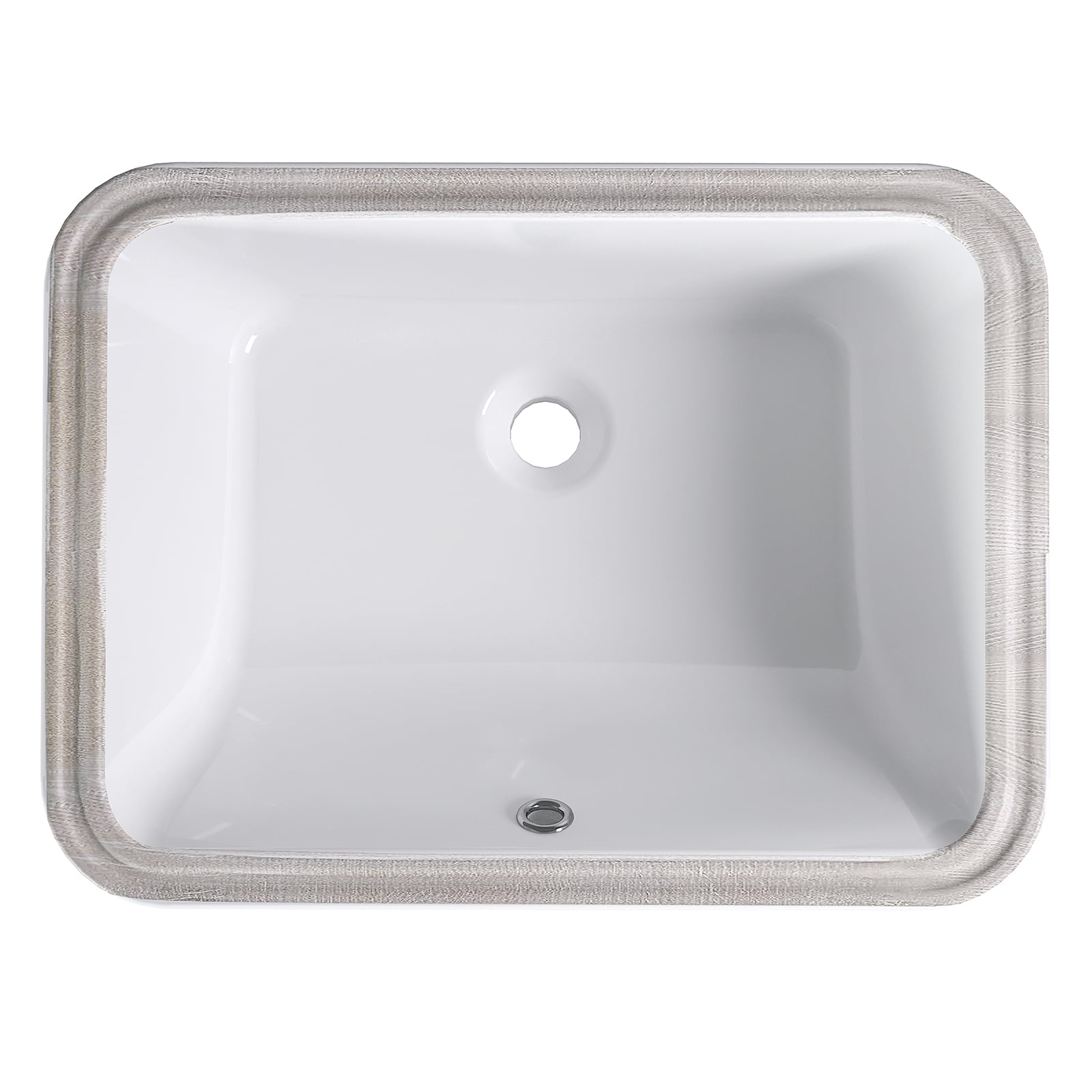 Accreate Countertop Bathroom Sink, Bathroom Vessel Sink, Ceramic Vessel ...