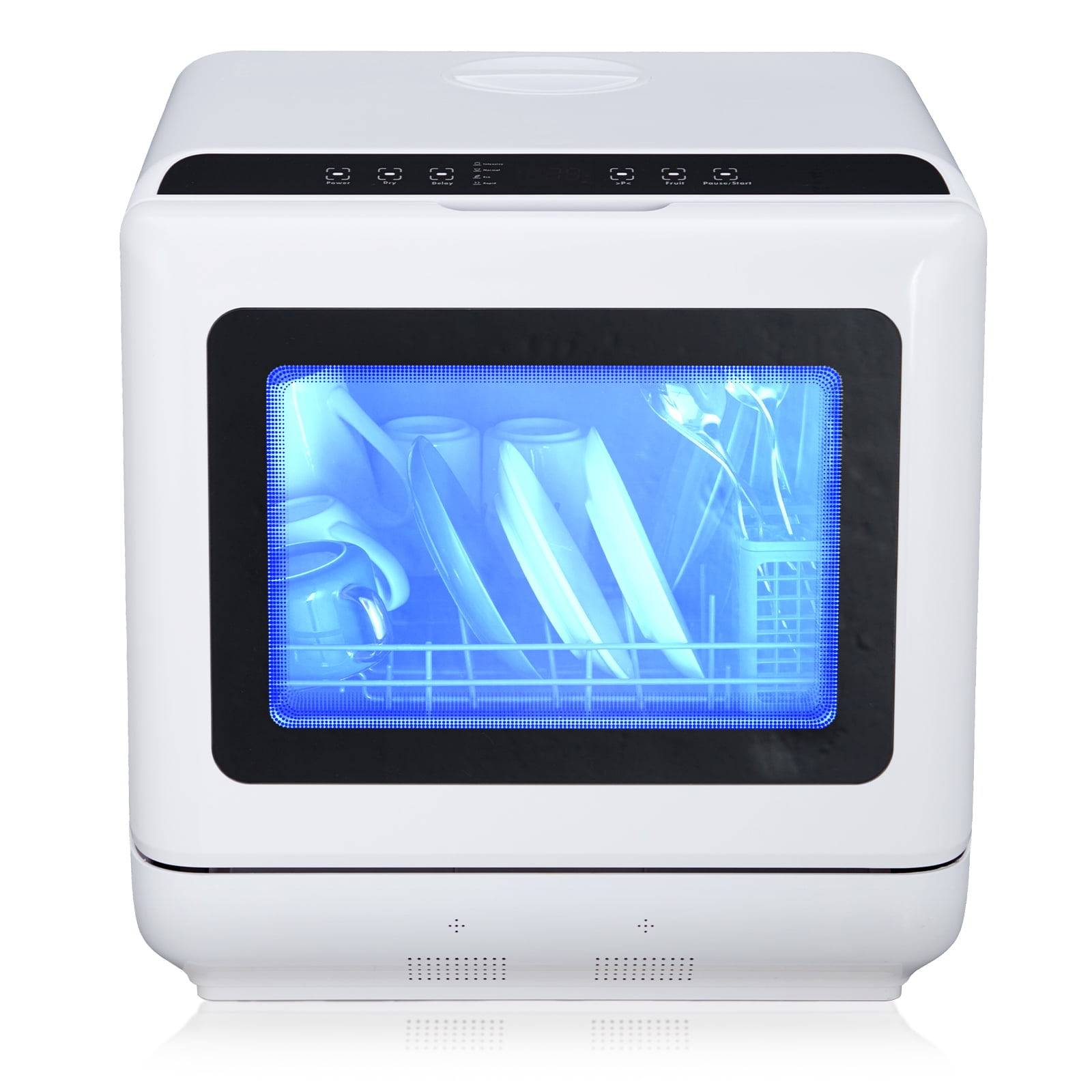 Accreate Countertop Mini Dishwasher with 5L Tank, 149℉ High Temp & PTC ...