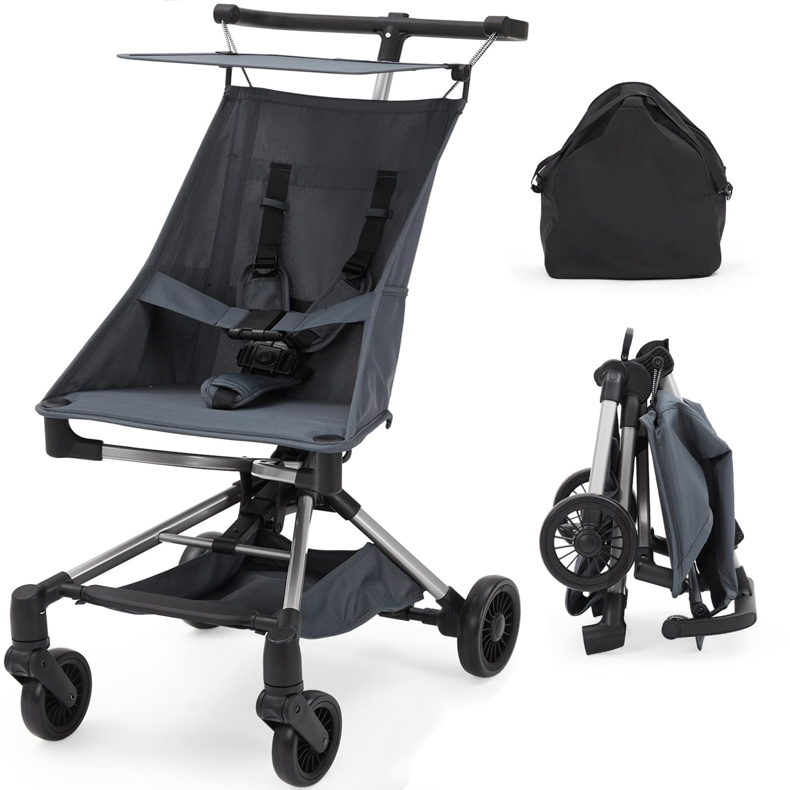 Accreate Lightweight Baby Stroller Under 10 lbs, Travel Strollers for ...