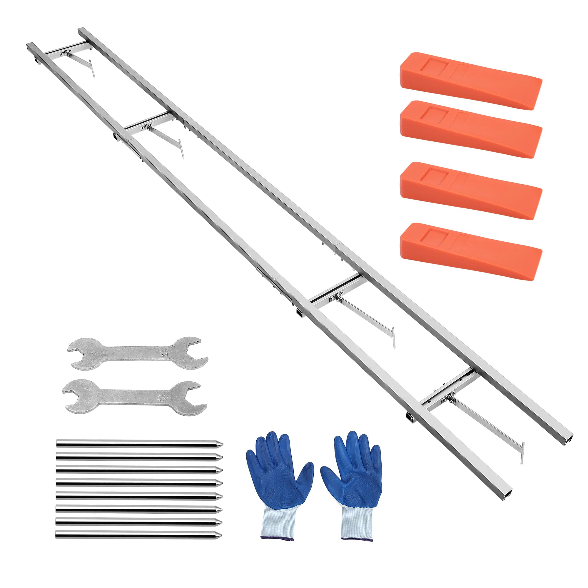 Accreate Rail Mill Guide System 12 FT, 4 Crossbar Kits Work with ...