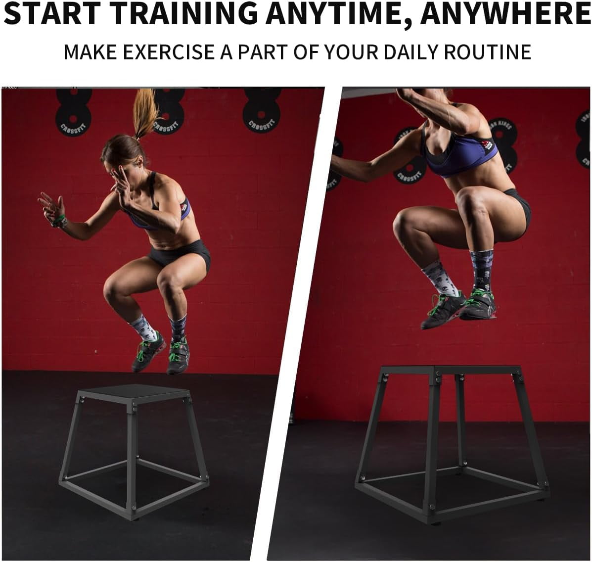 Accreate Versatile Plyo Box Set - Stacking Jump Platforms for Home Workouts - Walmart.com