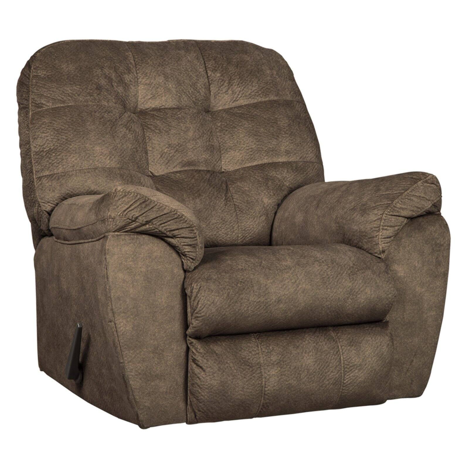 Signature Design by Ashley Accrington Rocker Recliner in Earth ...