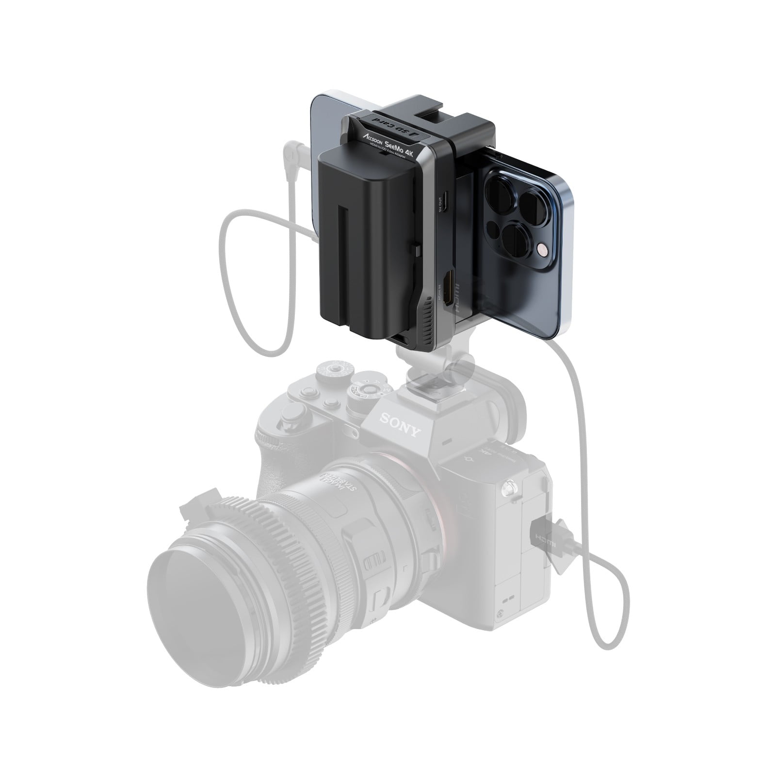 Accsoon SeeMo 4K HDMI Video Transmitter Adapter for iOS Device , iOS ...