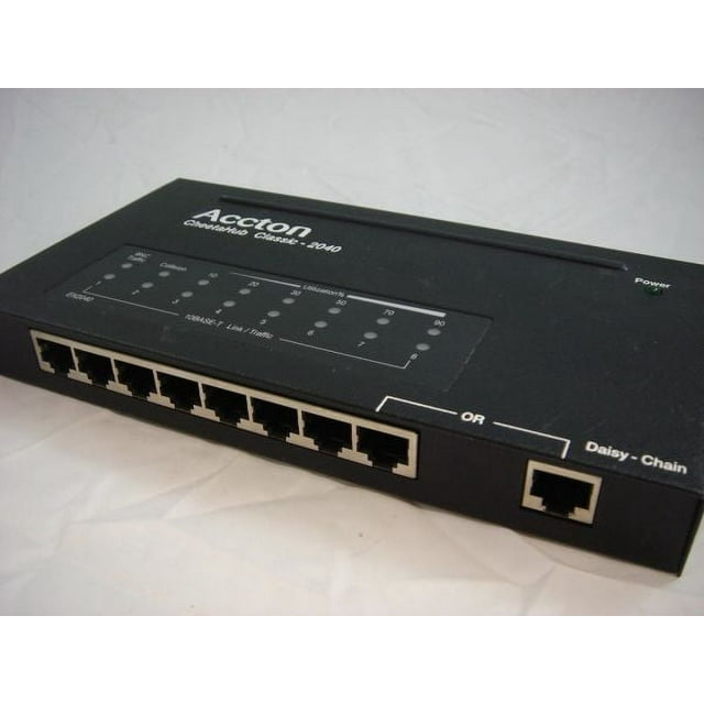 Accton CheetaHub Classic-2040 8-Port Ethernet Hub, EN2040 P/N 19030070 ...