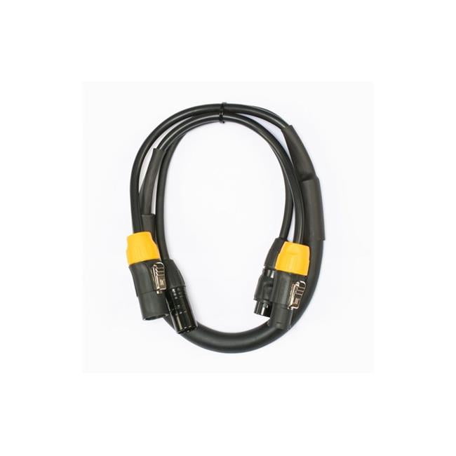 Accu Cable AC5PTRUE3 3 ft. AC5PTRUE3 5 Pin IP65 XLR DMX Cable - Walmart.com