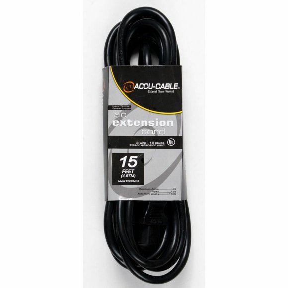 15 ft Extension Cords in Extension Cords by Length - Walmart.com