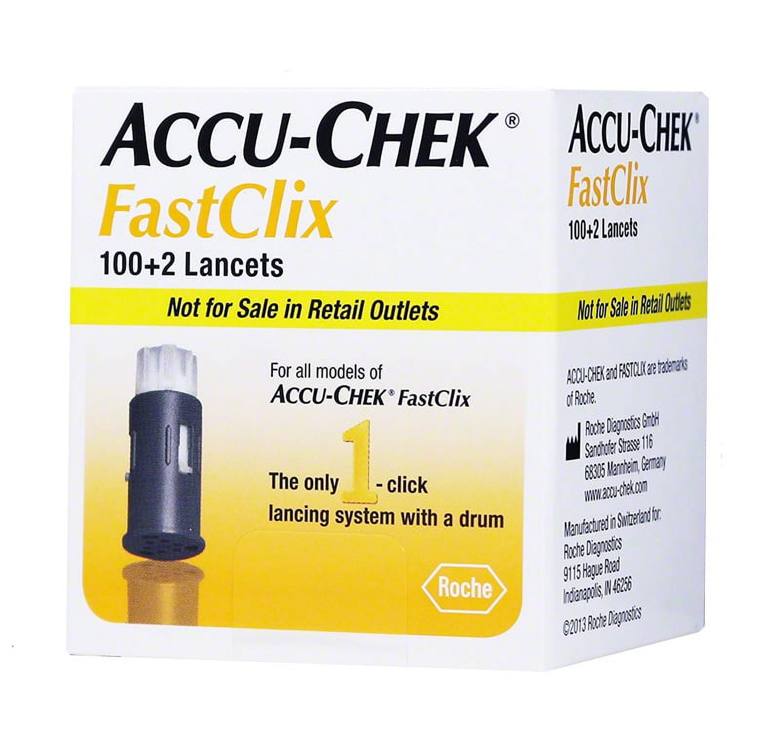 Accu-Chek FastClix Lancets - Walmart Business Supplies