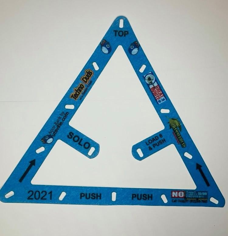 Accu-Rack Outsville Billiards SOLO Pool Ball Rack Template for 8, 9, 10 ...