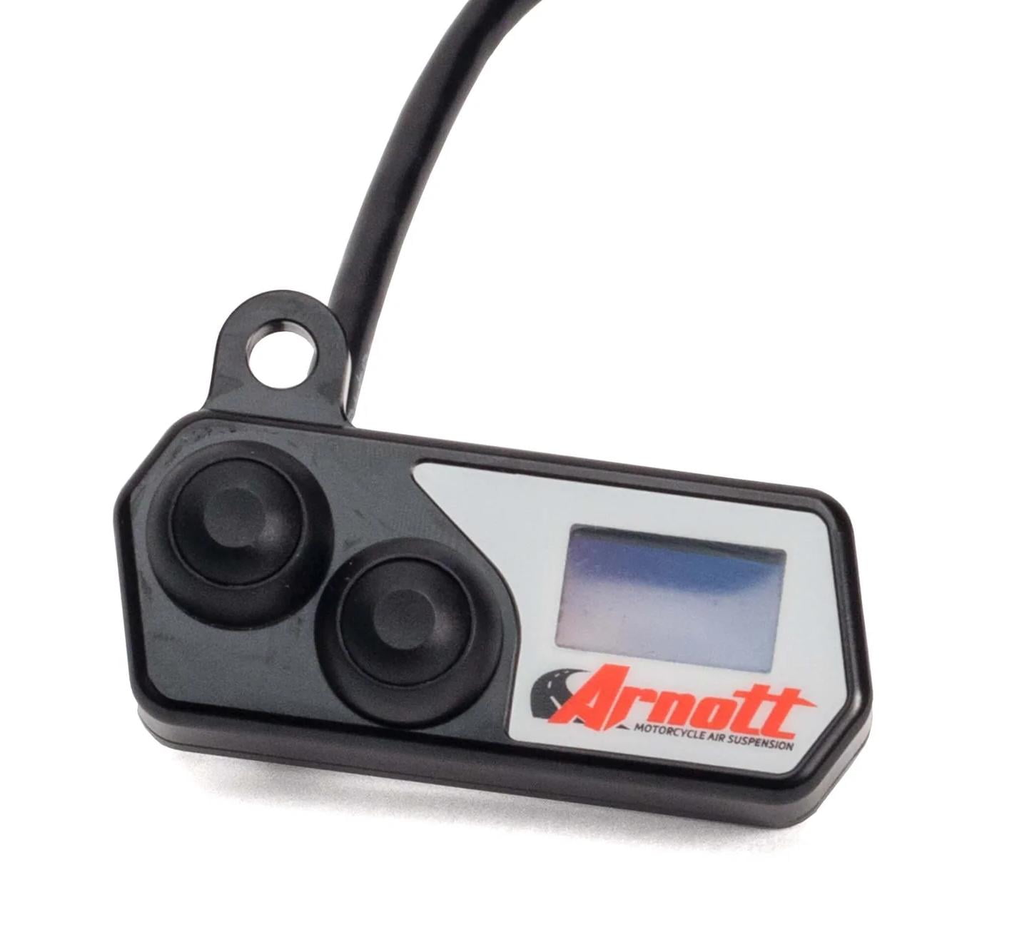 Arnott Black Handlebar Mounted Controller w/Led Pressure Gauge (K-3114 ...