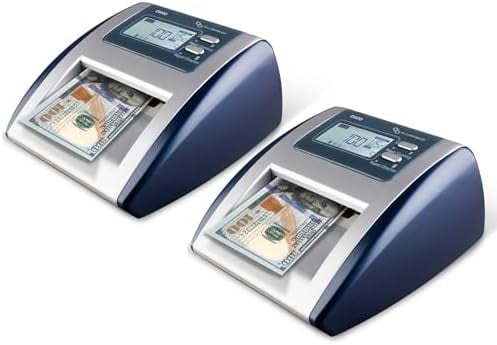 AccuBANKER D500 5-Point Automatic Counterfeit Bill & Value Money ...