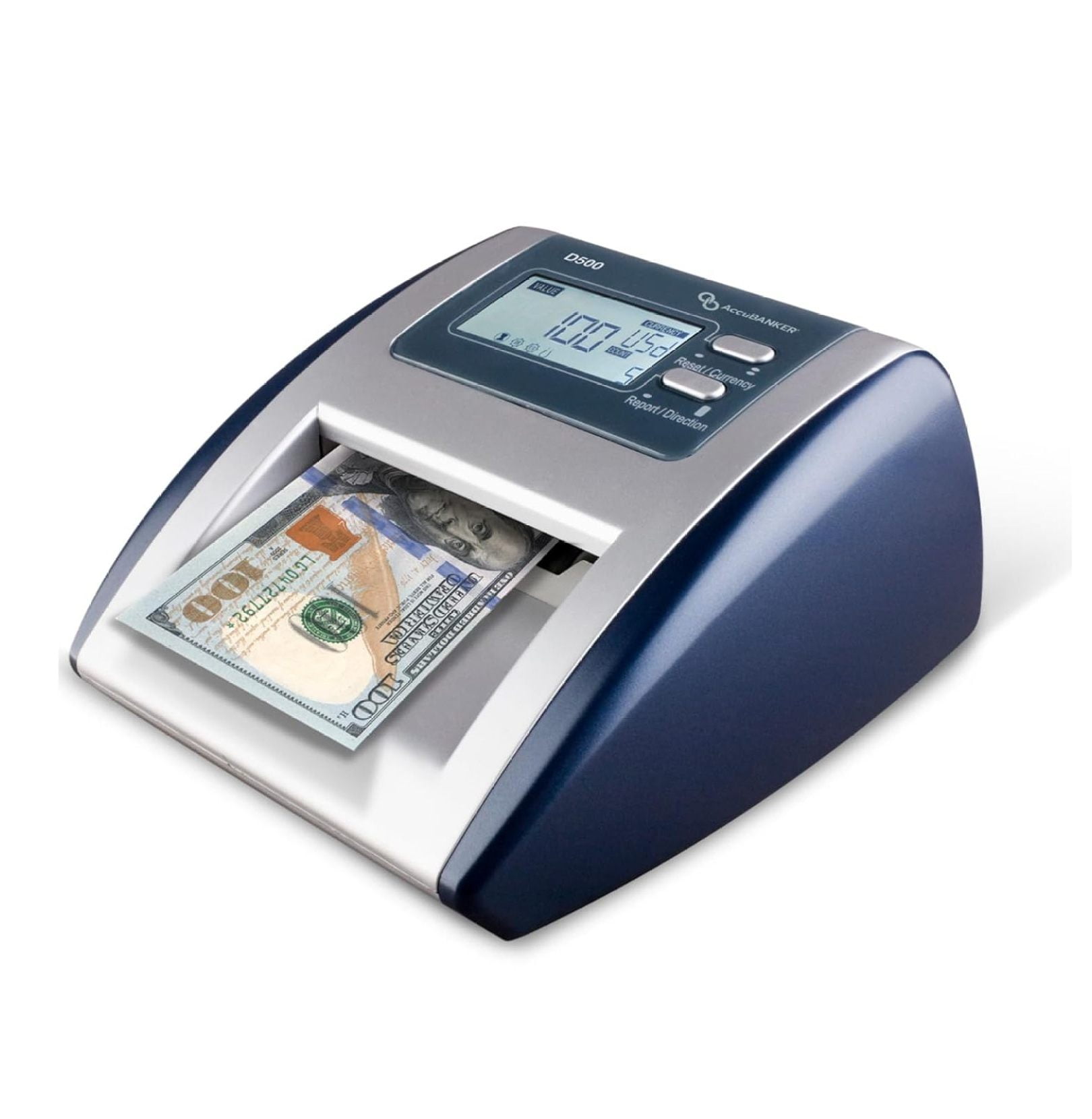 AccuBANKER D500 5-Point Automatic Counterfeit Money Bill Detector ...