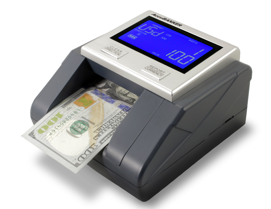 AccuBANKER D585 7-Point Counterfeit Bill Detector for Multi Currency ...