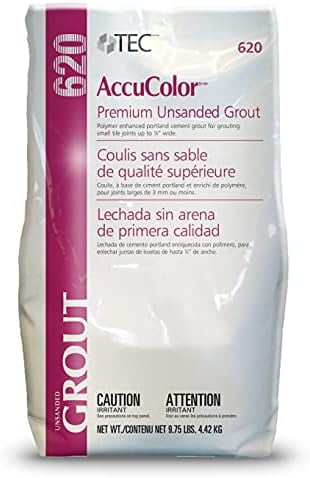 AccuColor - Premium Unsanded Tile Grout - High Traffic, Enhanced Color ...