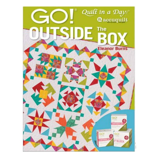 AccuQuilt GO! Outside the Box Fabric Quilting Pattern Instruction Book ...