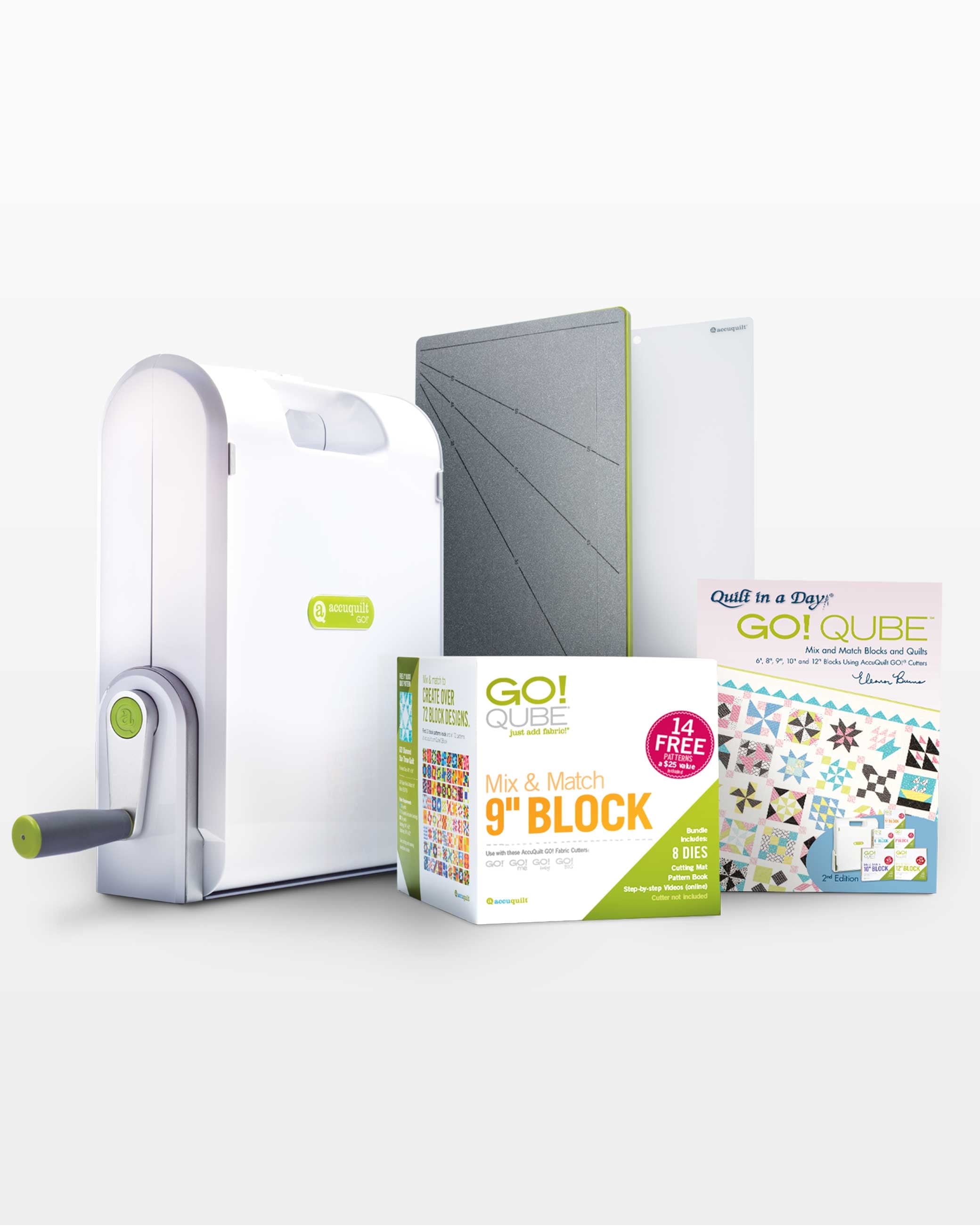 AccuQuilt Ready. Set. GO! Ultimate Fabric Cutting System - 9" Block ...