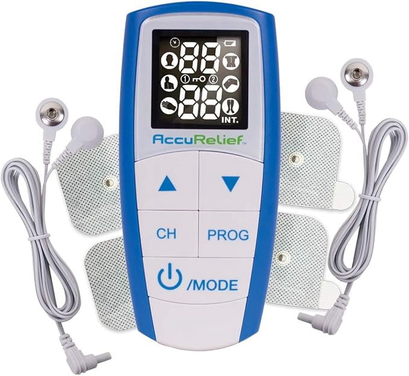 AccuRelief Complete 3-in-1 TENS Unit, EMS, Massager Device - Pain ...