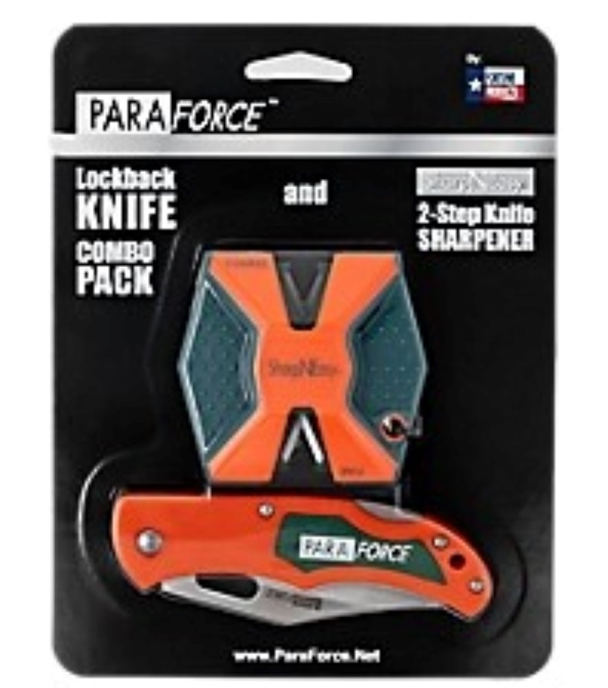 AccuSharp 810C 3 in. ParaForce Knife and Sharp-N-Easy 2-Step Sharpener ...