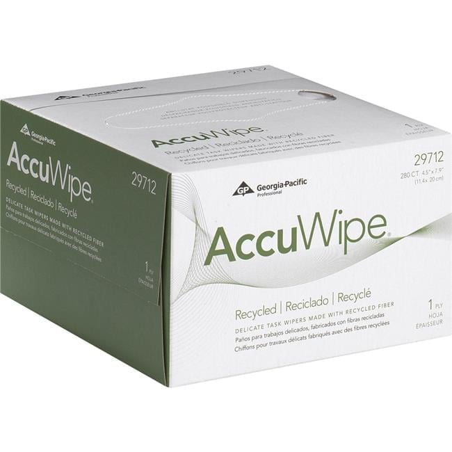 AccuWipe Delicate Task Wipers - White - Walmart.com