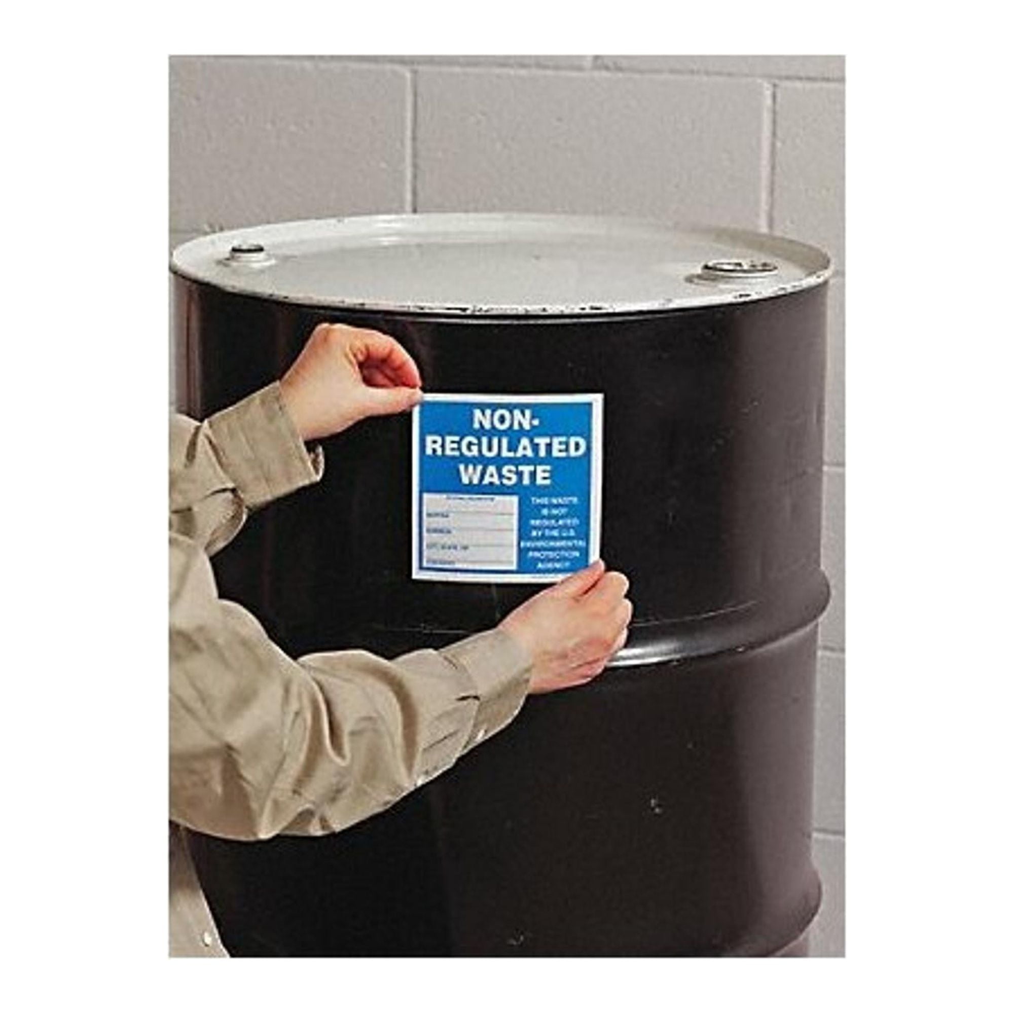 Accuform DOT Handling Label,Waste,6" W,PK100 MHZW14EVC - Walmart.com