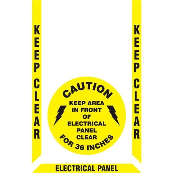 Accuform Manufacturing B2304720 PSR526 Slip-Gard Floor Marking Kit ...