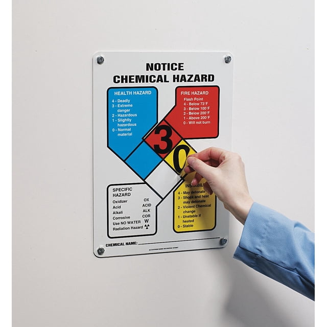 Accuform NFPA Sign,Aluminum,14 In. H,10 In. W ZFD837VA - Walmart.com